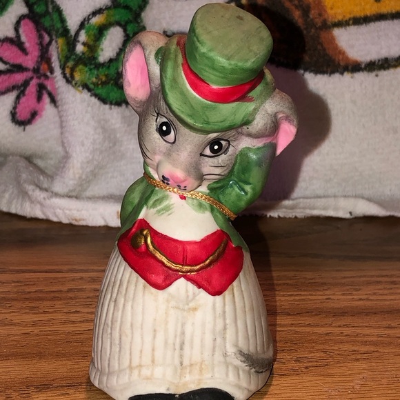 JASCO | Holiday | Charming Mouse Bell With Top Hat Vtg 8s | Poshmark
